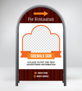 Sidewalk Signs Conroe, TX | Custom Sidewalk Signs Design